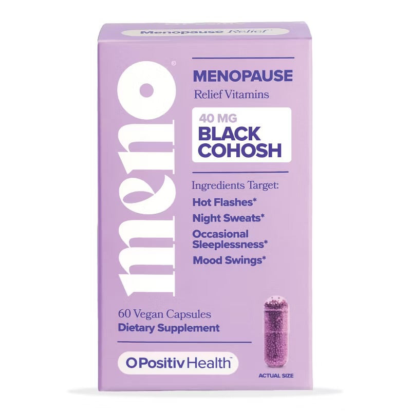 Cápsulas de vitaminas para la menopausia O Positiv MENO para mujeres c ...